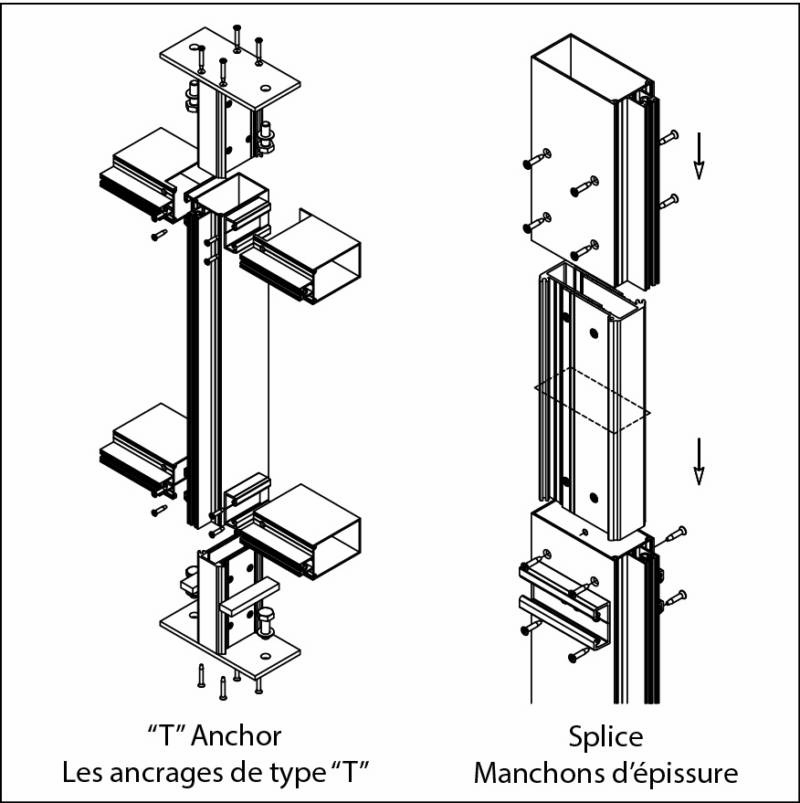 New product addition - Combination splice and T anchor - Alumicor